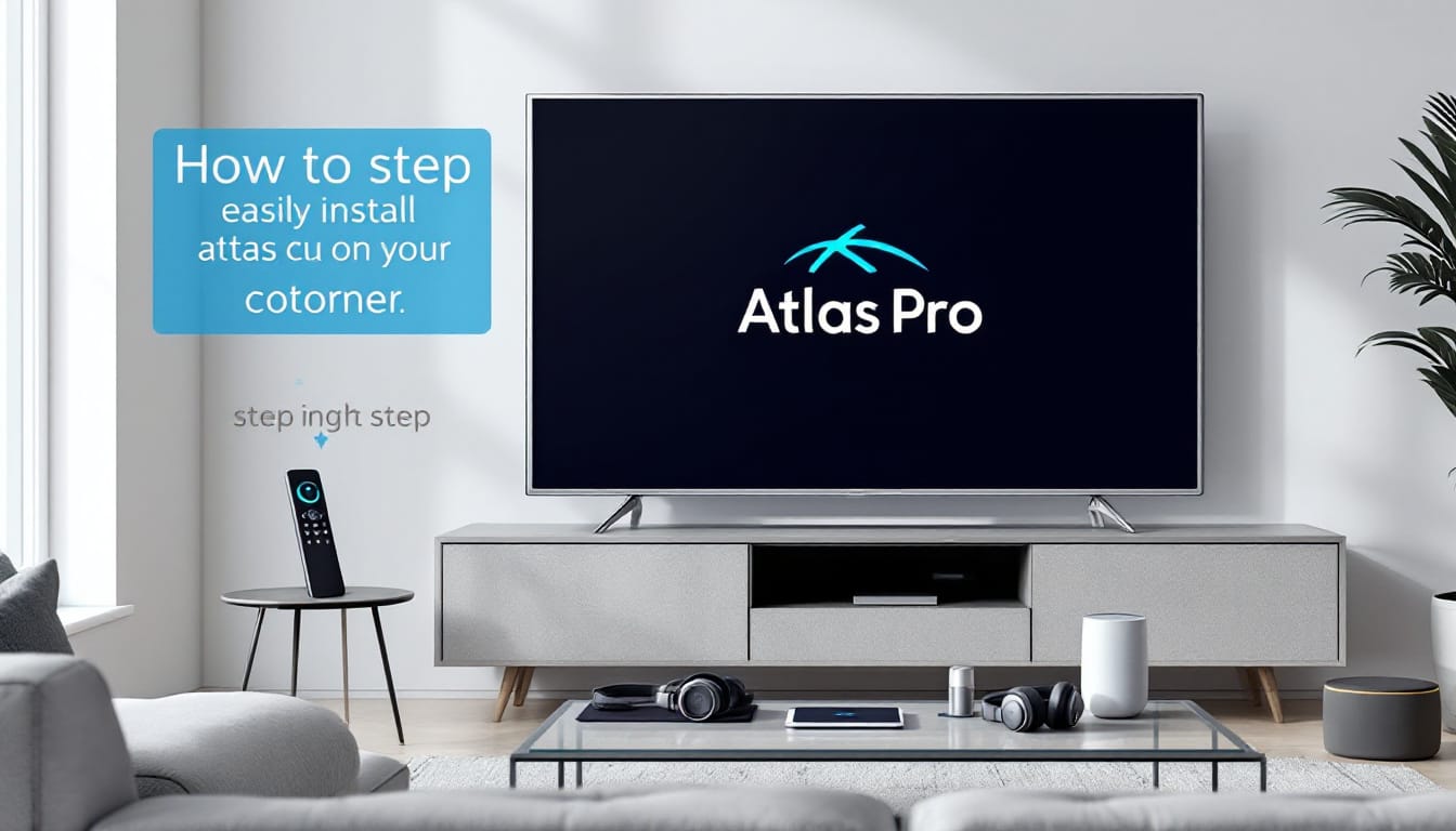 Atlas Pro : Installez-le sur votre TV en un clin d'œil