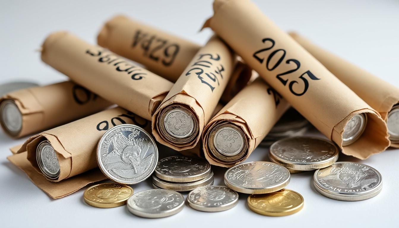 la valeur des rouleaux de monnaie en 2025 : ce qu’il faut savoir