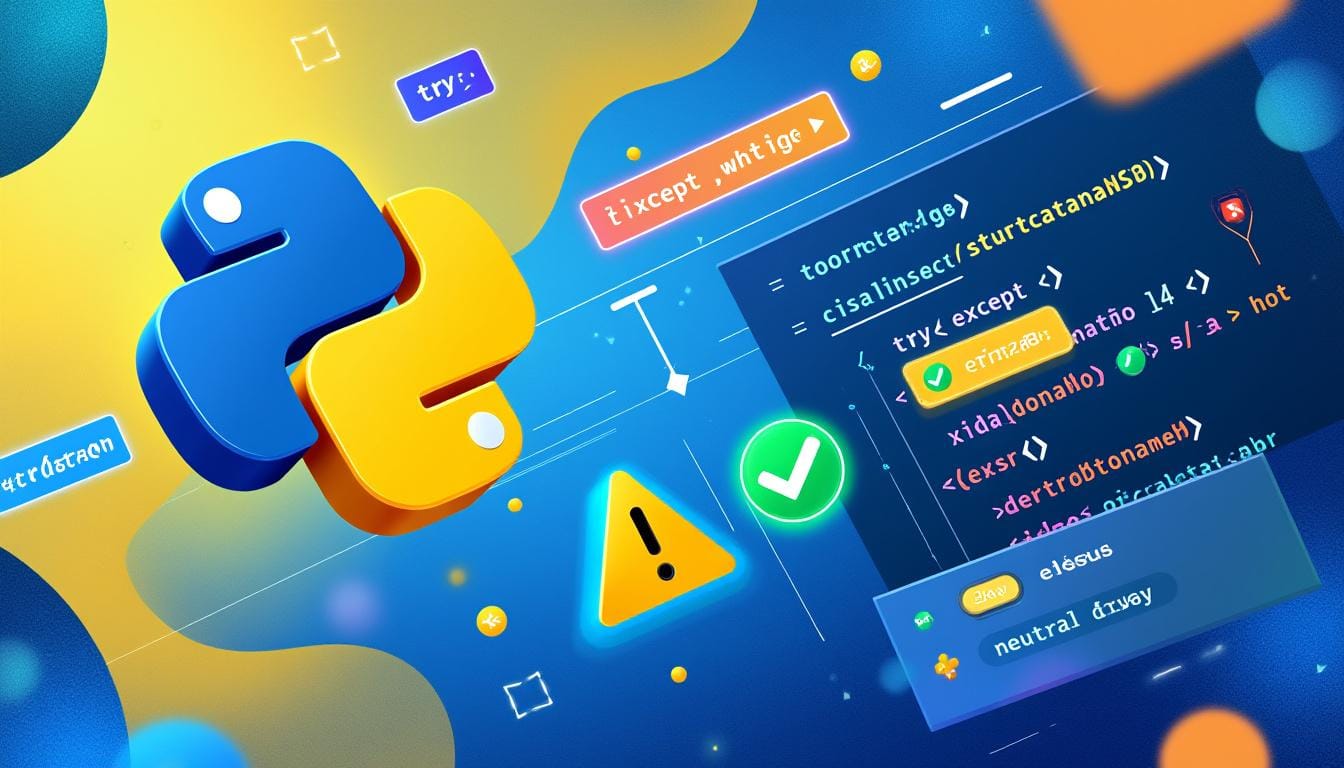 Maîtriser les erreurs Python : try, except et raise expliqués